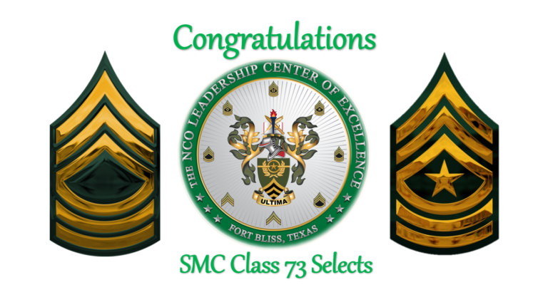 FY22 Sergeant Major Select Lists - ArmyReenlistment